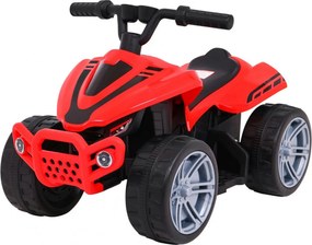 Ramiz Čtyřkolka Little Monster na baterie pro nejmenší červená + pohon 25W