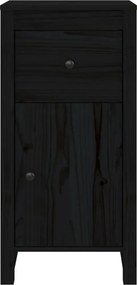 vidaXL Příborníky 2 ks 40 x 35 x 80 cm masivní borové dřevo [813763] Barva: Bílá