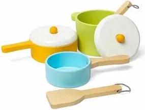 Bigjigs Toys Sada nádobí 7 dílů / od 18 měsíců