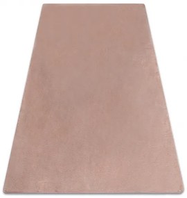 Kusový koberec jednobarevný Shaggy POSH protiskluzový pratelný růžový Rozměr: 50x80 cm
