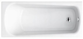 Cersanit Nao, akrylátová vana 160x70cm + nožičky, bílá, S301-243