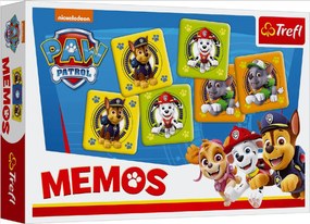 Trefl Pexeso papírové Paw Patrol/Tlapková patrola společenská hra 30 kusů v krabici 21x14x4cm