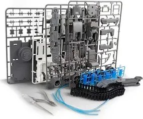 REVELL Adventní kalendář Hydraulický bagr / stavebnice
