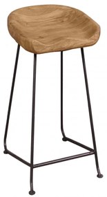 Barová židle z masivu Edgar