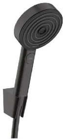 Hansgrohe Pulsify Select - Set sprchové hlavice, 3 proudy, držáku a hadice 1600 mm, matná černá 24303670