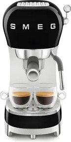 Smeg ECF02BLEU černá / Pákový kávovar