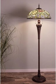 Stojací lampa Tiffany - Ø 55*150 cm 3x E27 / Max 60W