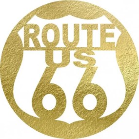 Dřevěná cedule Route 66 - Dekorace interiéru | SENTOP PR0411