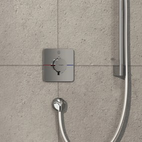 Hansgrohe ShowerSelect Comfort Q, termostat pod omítku pro 1 spotřebič, chrom, HAN-15581000