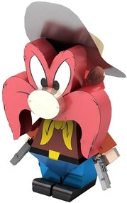 3d puzzle metal earth 3d puzzle looney tunes: yosemite sam