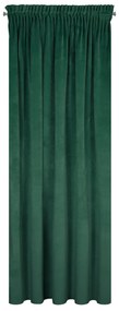 ZATEMŇOVACÍ ZÁVĚS NA PÁSCE RIA 140X270 CM TMAVĚZELENÁ
