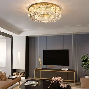 Toolight Toolight, stropní svítidlo 60cm, 8xE14, APP1729-8C, zlatá lesklá, OSW-06355