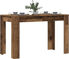 vidaXL Jídelní stůl 120 x 60 x 76 cm kompozitní dřevo [800432] Barva: Staré dřevo