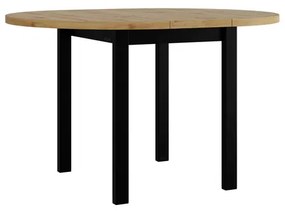Rozkládací jídelní stůl Mosso 100/130 II L, Barva dřeva: dub artisan - L