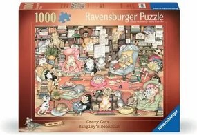 Ravensburger Bláznivé kočky - knižní klub / 1000 dílků / od 12 let