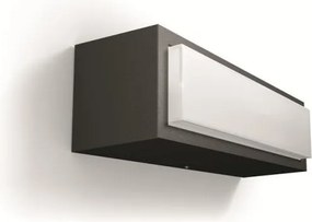 PH 17354/93/P3 LED Venkovní nástěnné svítidlo Philips Stratosphere 17354/93/P3 antracitové 4000K - PHILIPS (915005382702)