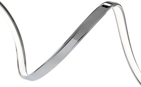 Toolight Toolight, LED závěsné svítidlo 90cm, 26W, 3000K, LHJ025-CP, chromová, OSW-60016