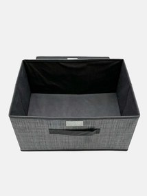 Sinsay - Skládací úložný box s rukojetí a víkem - šedá