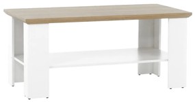 Konferenční stolek Leoras MZ17 (bílá + dub grand). 1017352