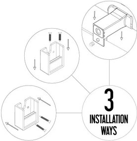 LED Koupelnové osvětlení zrcadla LED/8W/230V 30 cm IP44 lesklý chrom