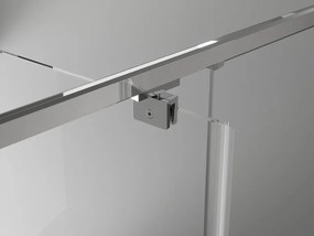 Mexen Exo, výklopný sprchový kout 160 x 120 cm, čiré sklo, chromový profil, 819-160-120-01-00