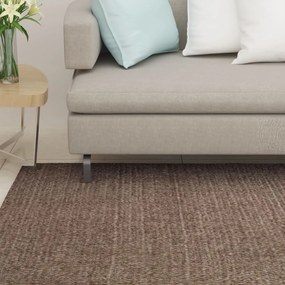 vidaXL Sisalový koberec pro škrabací sloupek hnědý 80 x 250 cm