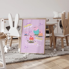 Oboustranný plakát Prasátko Peppa | 30 x 42 cm | DP351387