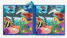 Mudpuppy Magnetické puzzle Hlubiny moří 2x20 dílků