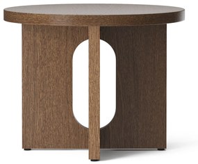 AUDO (MENU) Odkládací stolek Androgyne Ø50, Dark Stained Oak