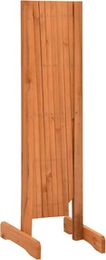 Zahradní trelážový plot oranžový 150 x 80 cm masivní jedle 314826