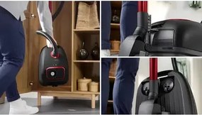 Bosch Serie 4 BGB41POW1 černá / Sáčkový vysavač / 850 W / 4 L / HEPA 1