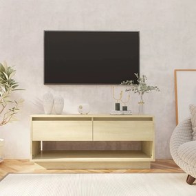 TV skříňka dub sonoma 102 x 41 x 44 cm kompozitní dřevo