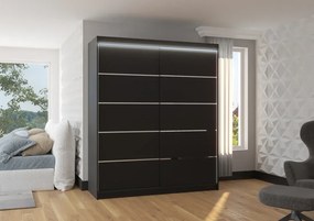 Posuvná skříň s LED osvětlením SPECTRA 180
