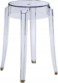 Stolička Spirit Stool transparentní