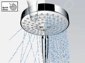 Hansgrohe Metris, umyvadlová baterie s výpustí, LowFlow 3,5 l/min, chromová, 31203000