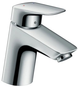 Hansgrohe Logis - Páková umyvadlová baterie 70 s kovovou odtokovou soupravou s táhlem, chrom 71170000