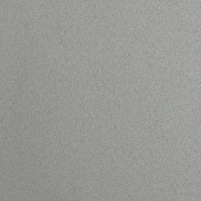 Moderní šedé jednobarevné závěsy 135 x 270 cm