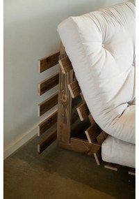 Bílá rozkládací pohovka 160 cm Roots – Karup Design