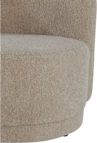 Béžová pohovka z textilie bouclé 175 cm Amelie – Light &amp; Living