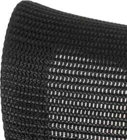 Ergonomická kancelářská židle MERANO - černá síťovina