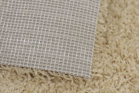 Vopi, Metrážový koberec Color Shaggy béžový - neúčtujeme odřezky z role, na míru, šíře 2m,3m,4m, béžová, ab (mřížka), dětský pokoj