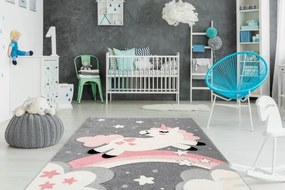 Vopi | Dětský koberec Amigo 327 pink - 80 x 150 cm