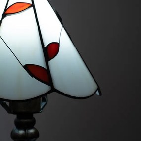 Brilagi - Tiffany vitrážová stolní lampa FOLIA 1xE27/60W/230V