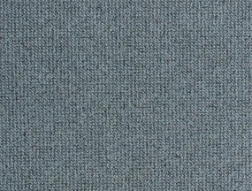 BALTA Metrážový koberec RE-TWEED 76 modrý BARVA: Modrá, ŠÍŘKA: 4 m, DRUH: smyčka