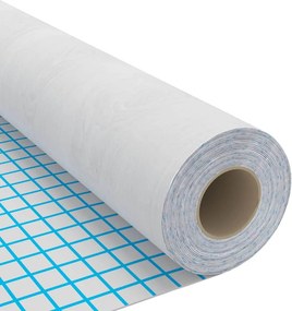 Samolepící tapety na nábytek 2 ks bílé dřevo 500 x 90 cm PVC 3059647