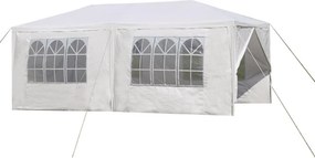 Zahradní párty stan, bílá, 3x6 m, TEKNO TYP 2
