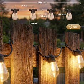 Globe víla světla, RGBW závěs světla, IP44 vodotěsný pro vnitřní a venkovní dekorace