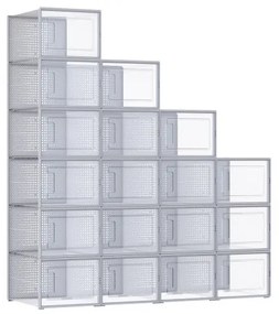 Úložné boxy LSP007G18 (18 ks)