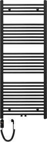 Mexen Ares, elektrické topné těleso 1500x600 mm + topná tyč 900 W, černá, W102-1500-600-2900-70