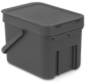 Brabantia 'Sort & Go' 6 L šedá 109720